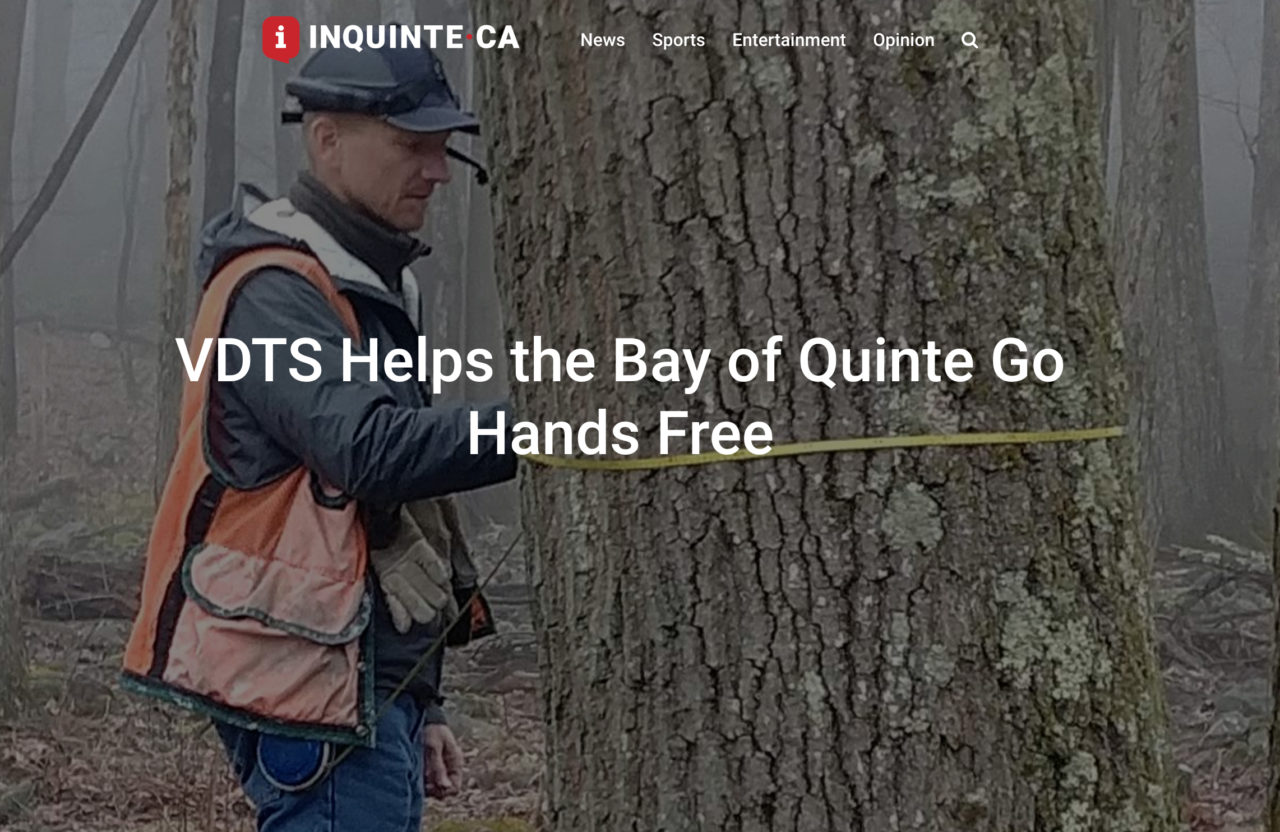VDTS Helps the Bay of Quinte Go Hands Free - VDTS